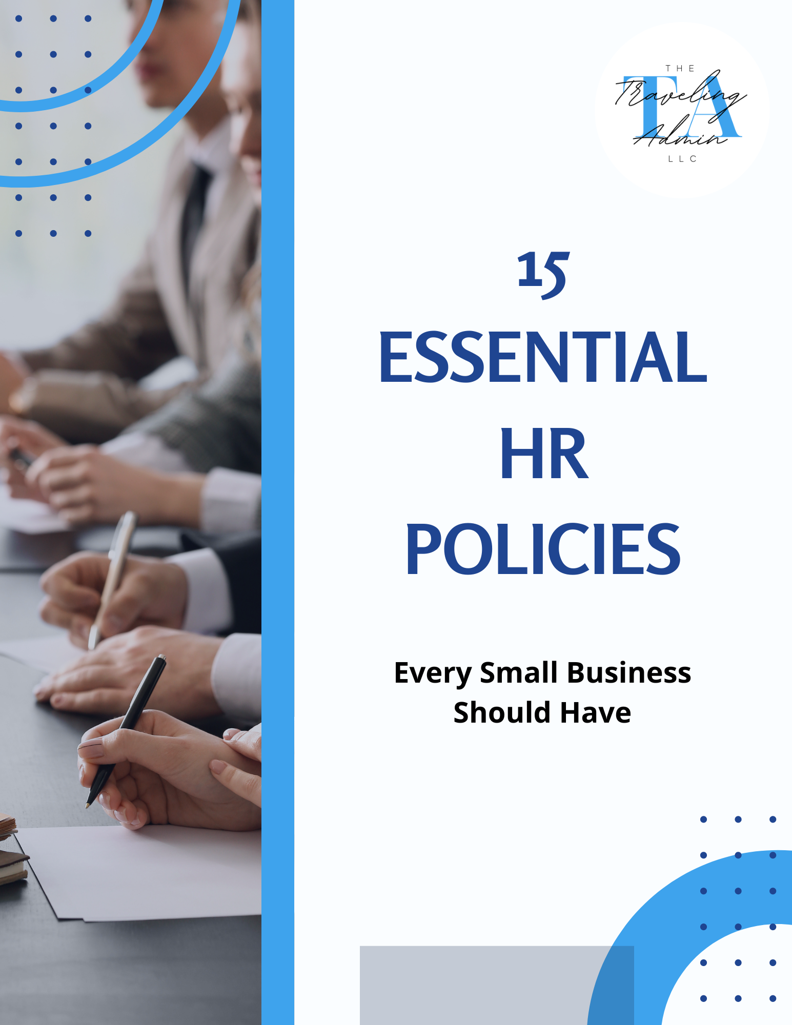 15 Essential HR Policy Templates - The Traveling Admin